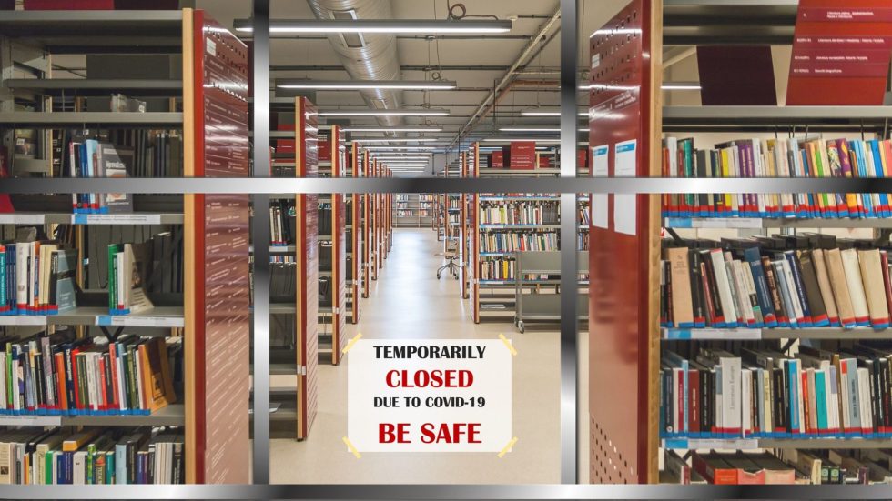 » Library Reading Halls closed